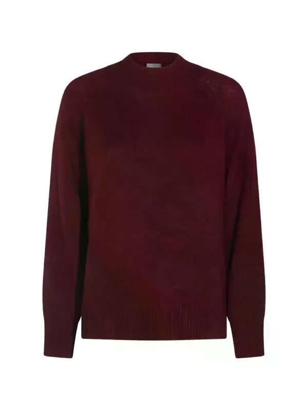 ALLUDE Raglan-sleeve Cashmere Sweater