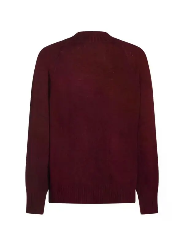 ALLUDE Raglan-sleeve Cashmere Sweater
