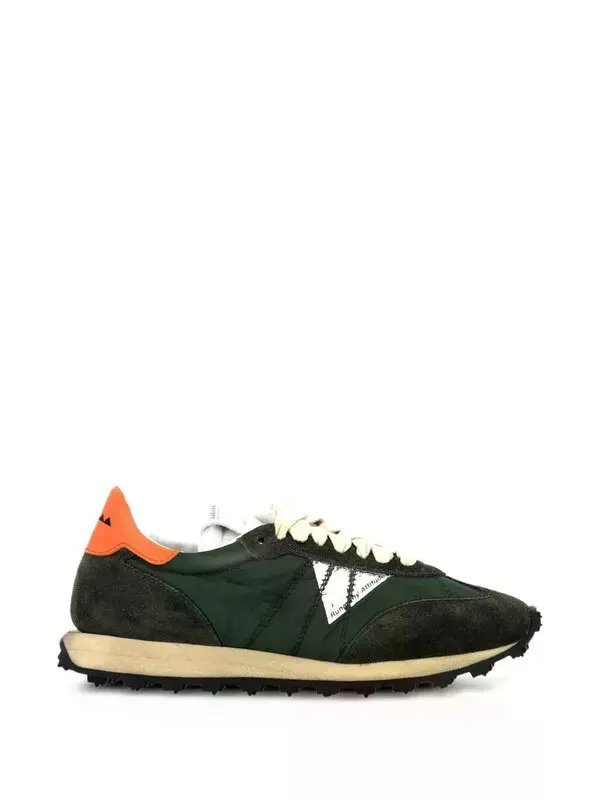 RUN OF Audax Panelled Sneakers - Green