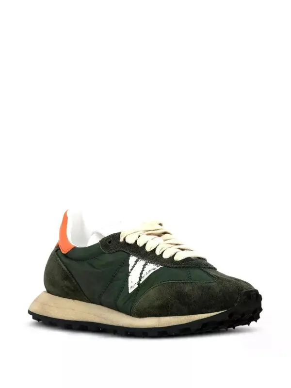 RUN OF Audax Panelled Sneakers - Green