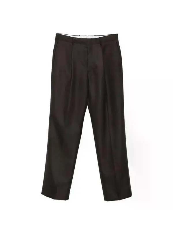 Incotex Pleated Straight-leg Trousers