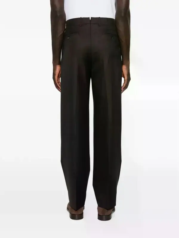 Incotex Pleated Straight-leg Trousers