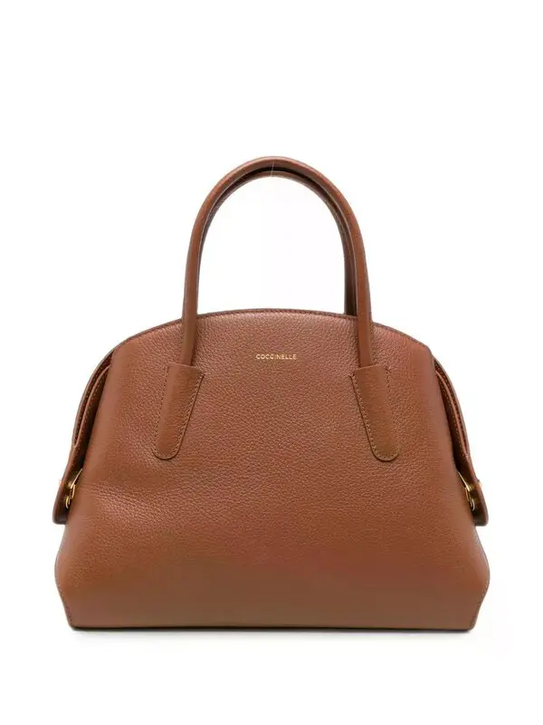COCCINELLE Tylde Grained Leather Tote Bag
