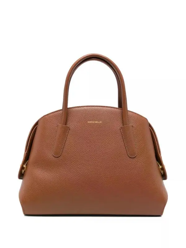 COCCINELLE Tylde Grained Leather Tote Bag