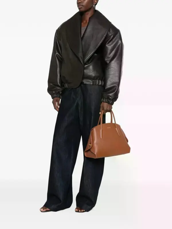 COCCINELLE Tylde Grained Leather Tote Bag