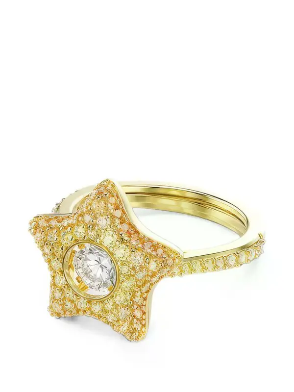 SWAROVSKI Sublima Star-motif Crystal-embellished Ring