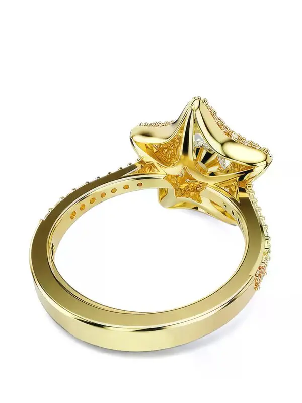 SWAROVSKI Sublima Star-motif Crystal-embellished Ring