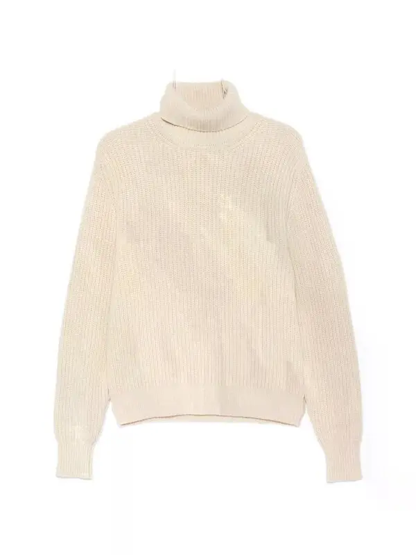 FORTELA Ribbed-knit Roll-neck Sweater