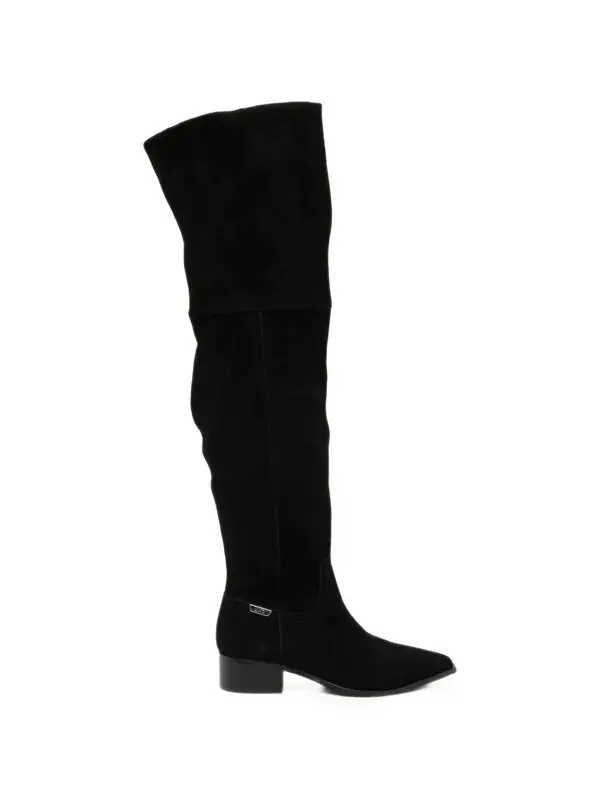 Liu Jo Suede Over-the-knee Boots - Black