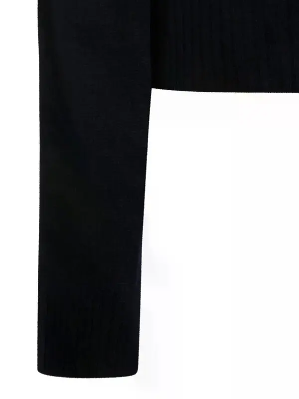 ALLUDE Raglan-sleeve Cashmere Sweater