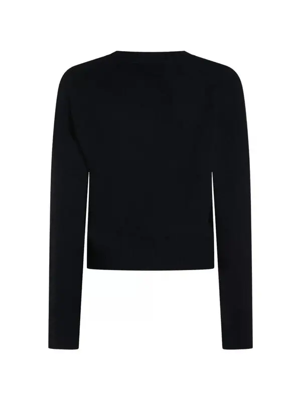 ALLUDE Raglan-sleeve Cashmere Sweater