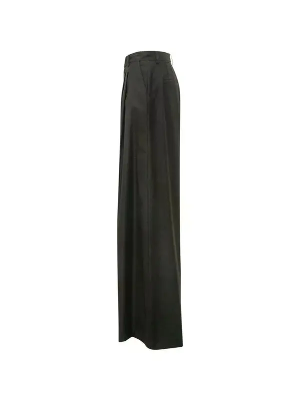 LE SULLY STUDIO Pleated Wide-leg Trousers