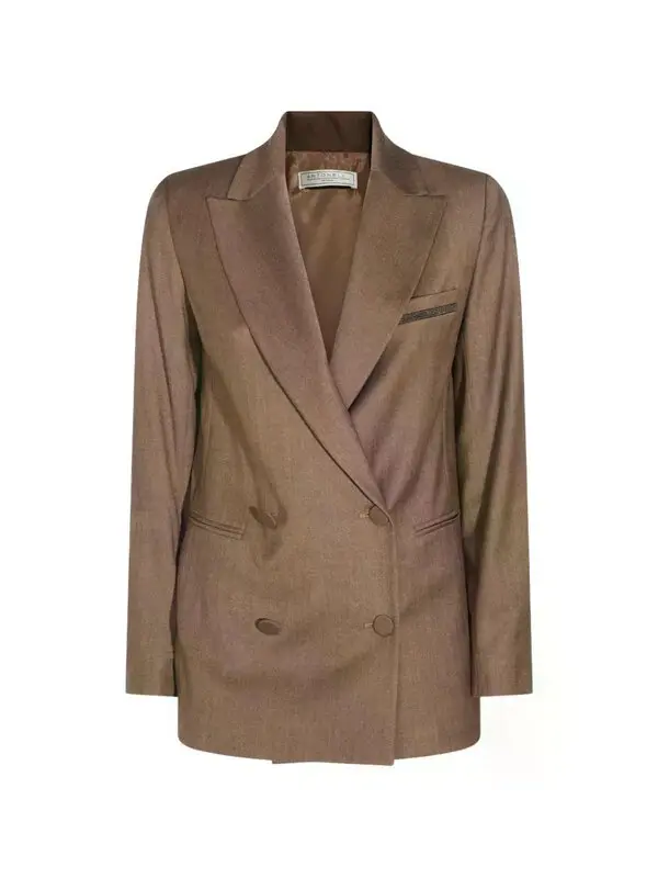 Antonelli Firenze Double-breasted Peak-lapels Blazer