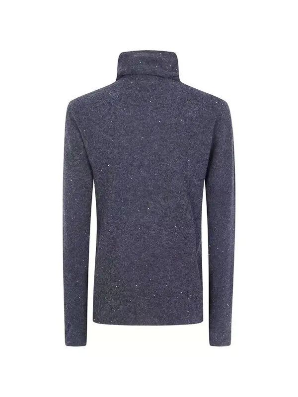 Antonelli Firenze Sequin-embellished Roll-neck Sweater