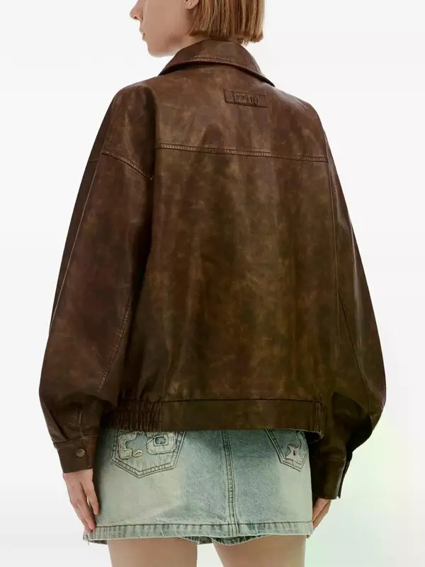 Izzue Logo-plaque Oversized Jacket