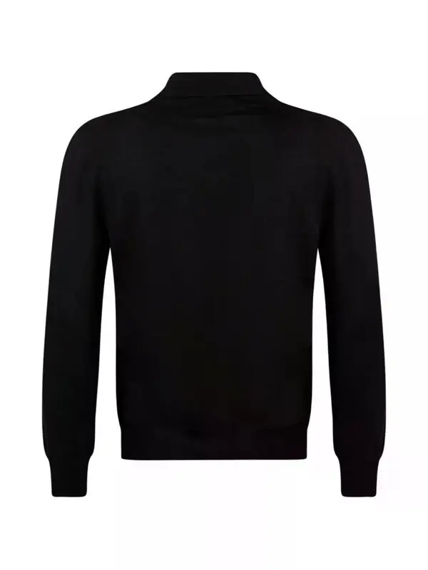 GRAN SASSO Fine-knit Polo-collar Sweater