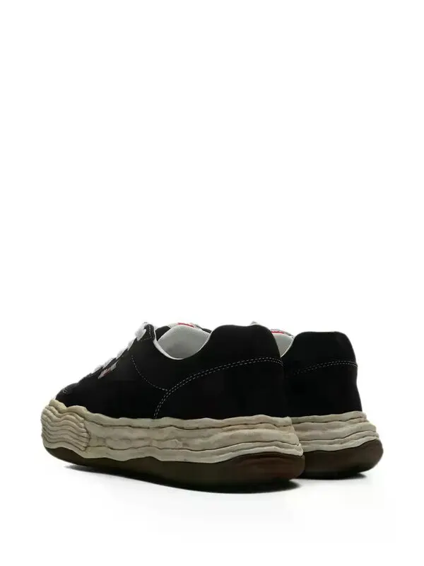 Mihara Yasuhiro Oliver Og Distressed Suede Low-top Sneakers