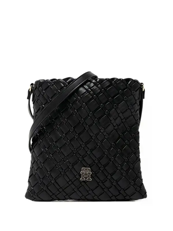 Tommy Hilfiger Zip-fastening Crossbody Bag - Black