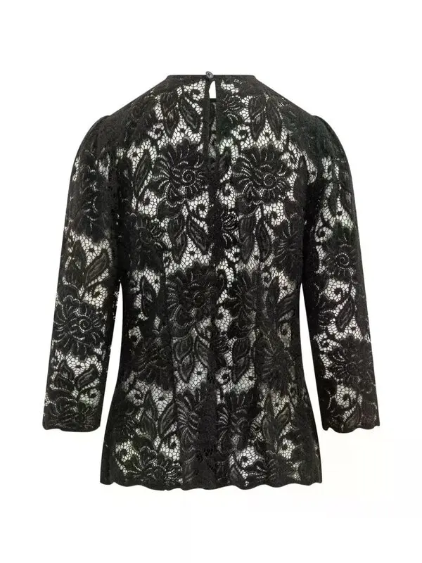 LE SULLY STUDIO Floral-lace Blouse