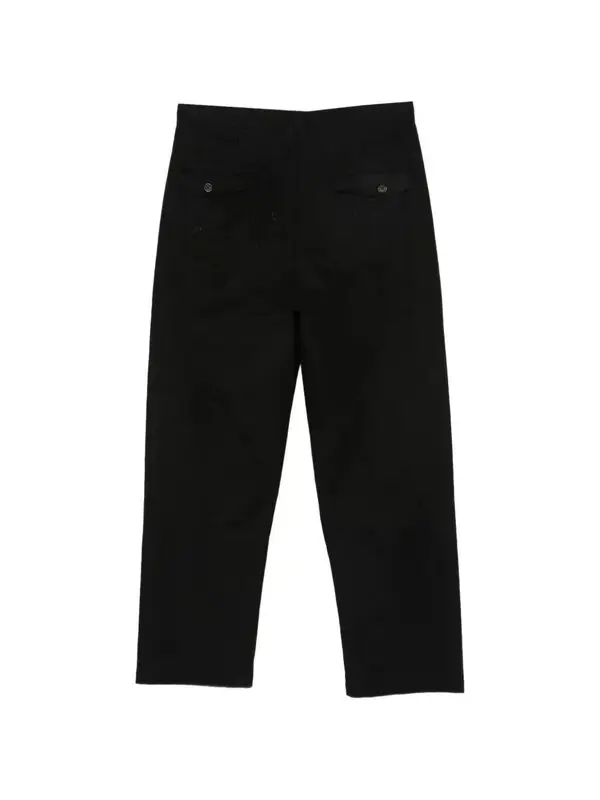 ANERKJENDT Pleated Straight-leg Trousers