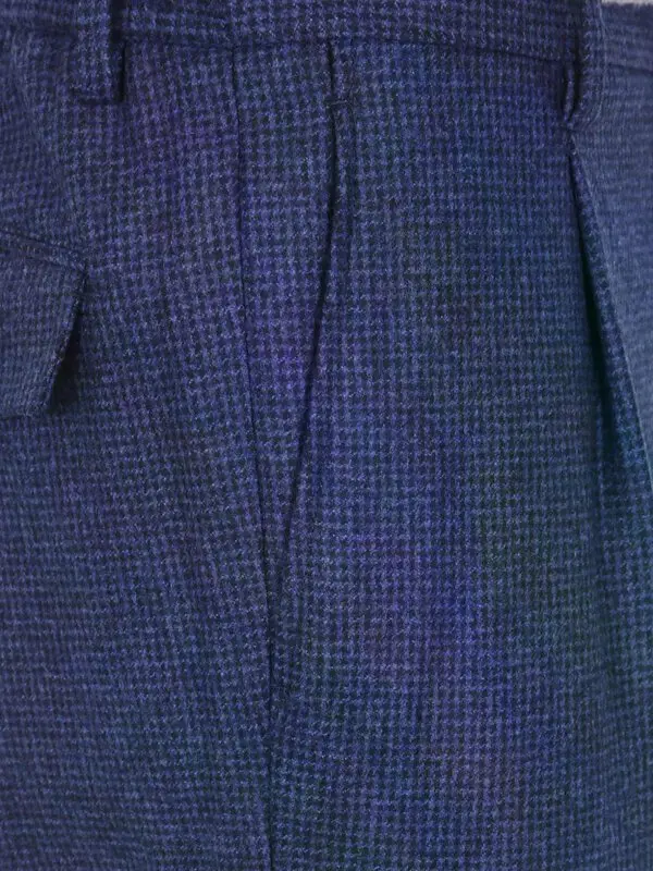 BARBA NAPOLI Check-pattern Trousers