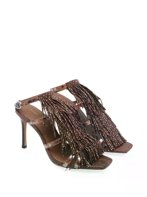 Kurt Geiger Fringe Sandal 90