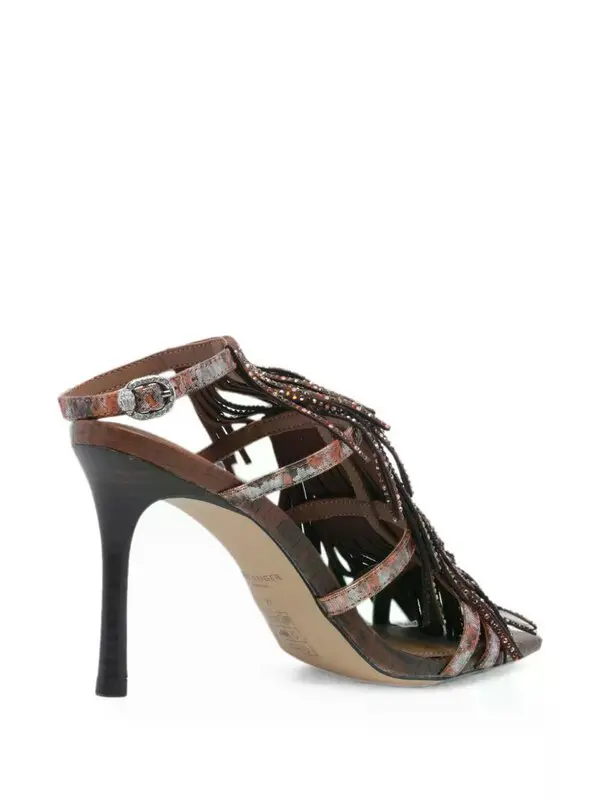 Kurt Geiger Fringe Sandal 90