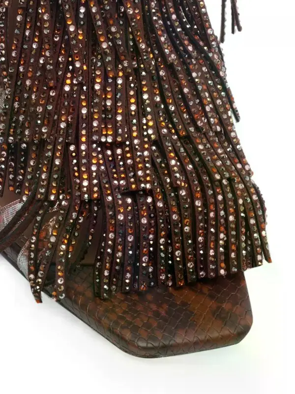 Kurt Geiger Fringe Sandal 90