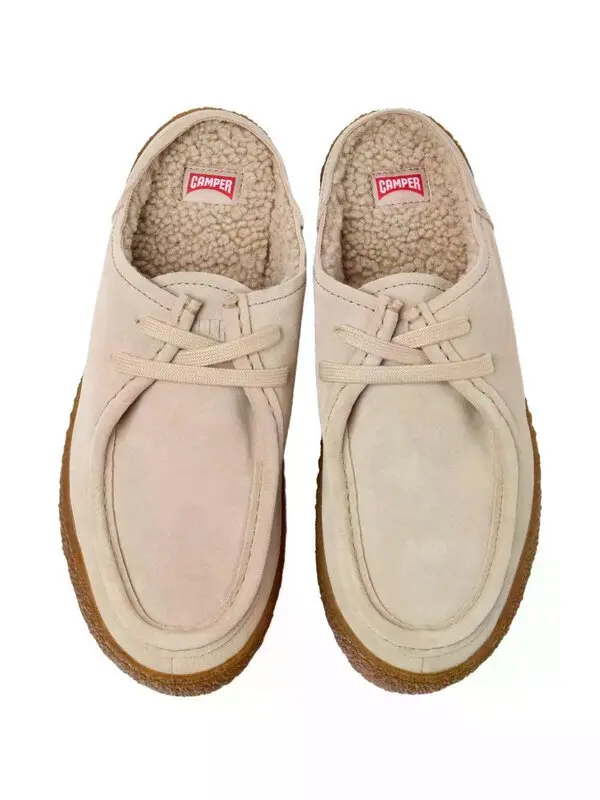 Camper Peu Terreno Suede Mules