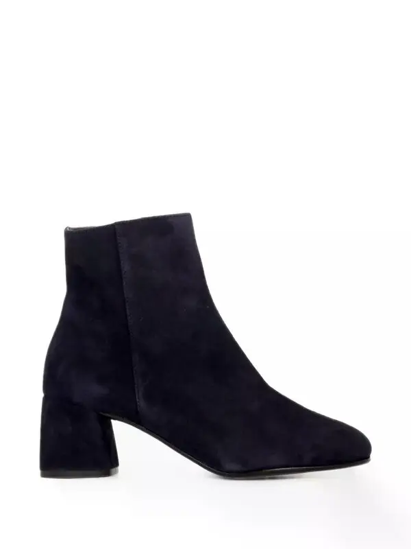 Status Block-heel Ankle Boots - Blue