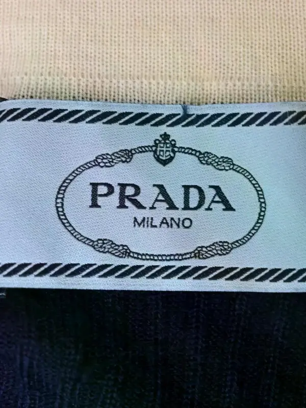 Prada Cashmere Ribbed Cardigan