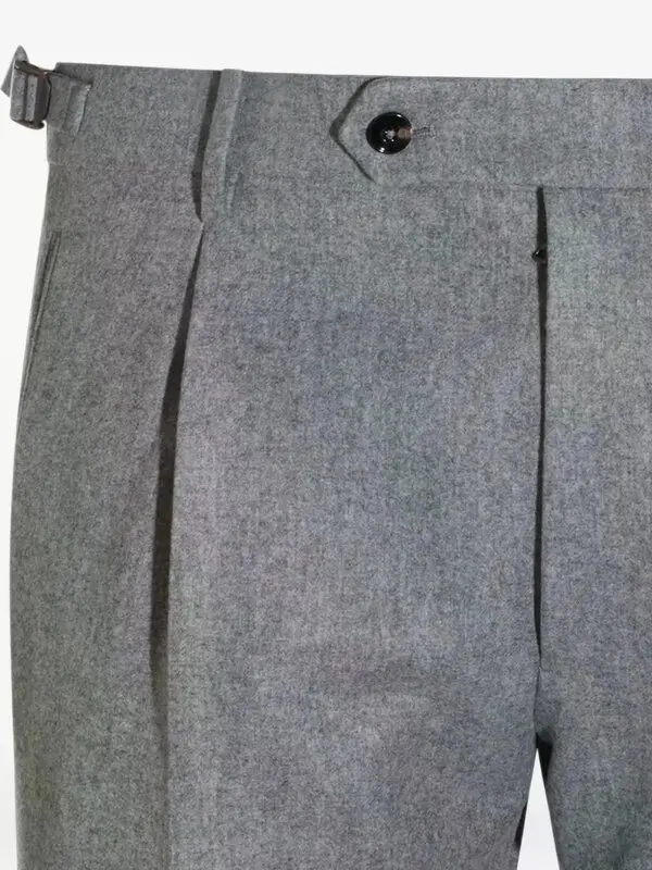 BERWICH Pleated Trousers - Grey