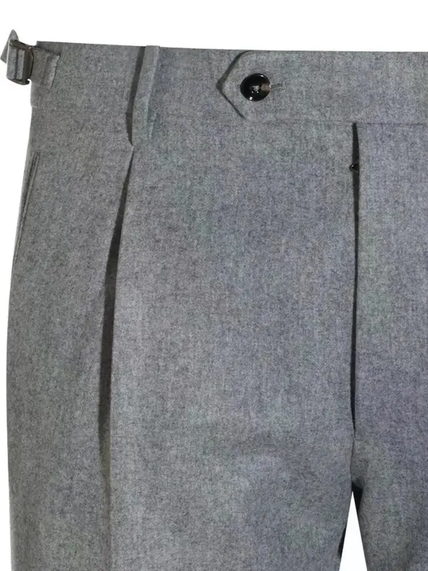 BERWICH Pleated Trousers - Grey