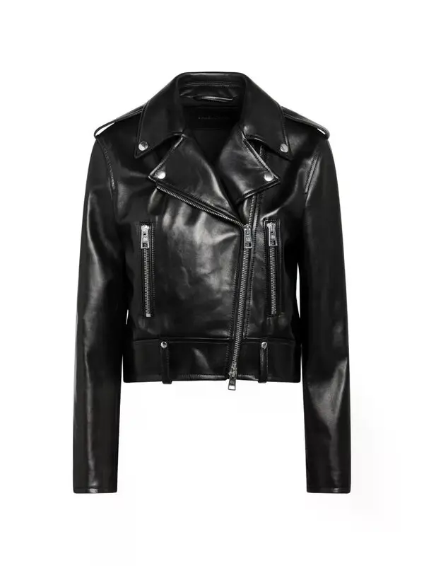 Balenciaga Lambskin Biker Jacket