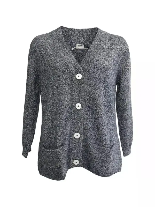 Hermès Knitted Buttoned Cardigan