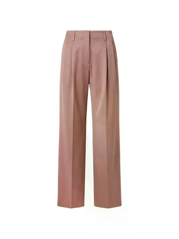GOLDEN GOOSE Flavia Pleated Wide-leg Trousers