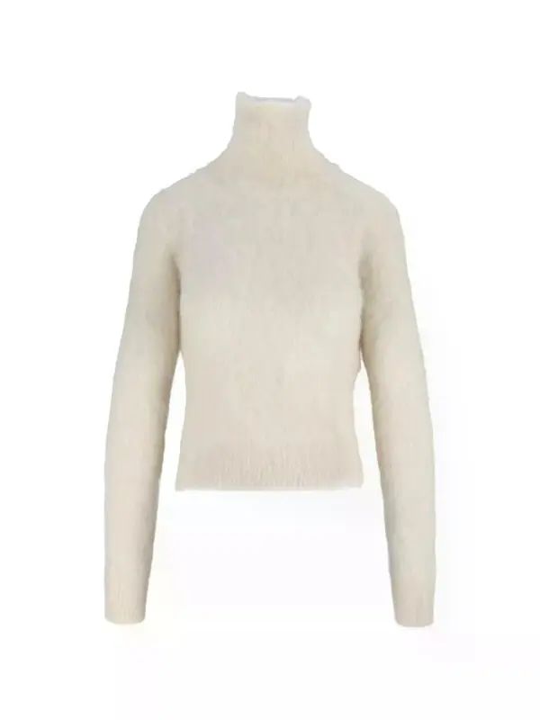 DONDUP Fuzzy-knit Roll-neck Sweater