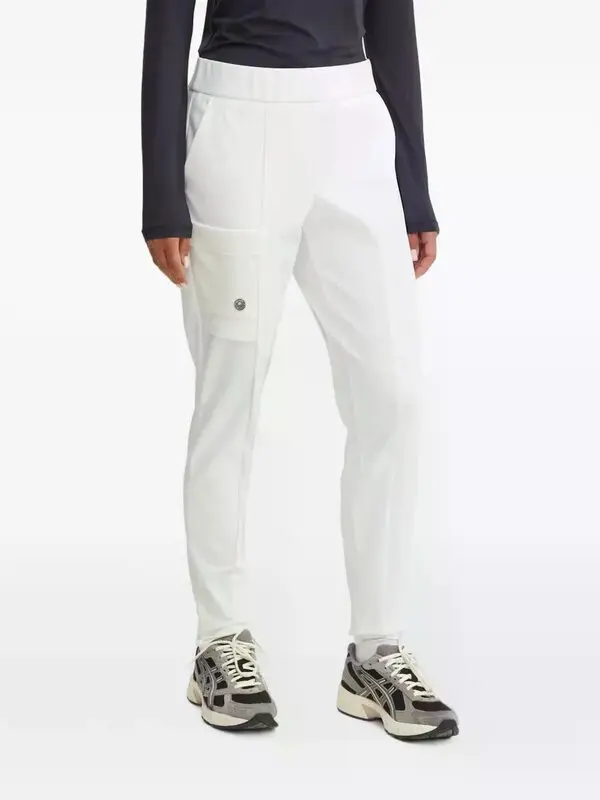 SPORTALM Logo-plaque Pants - White