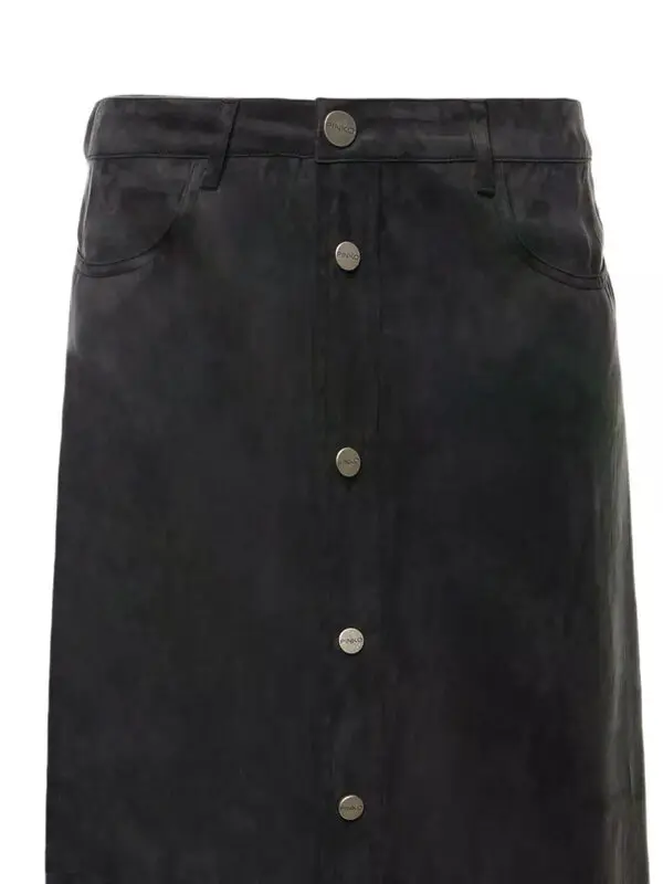 Pinko Button-up Midi Skirt