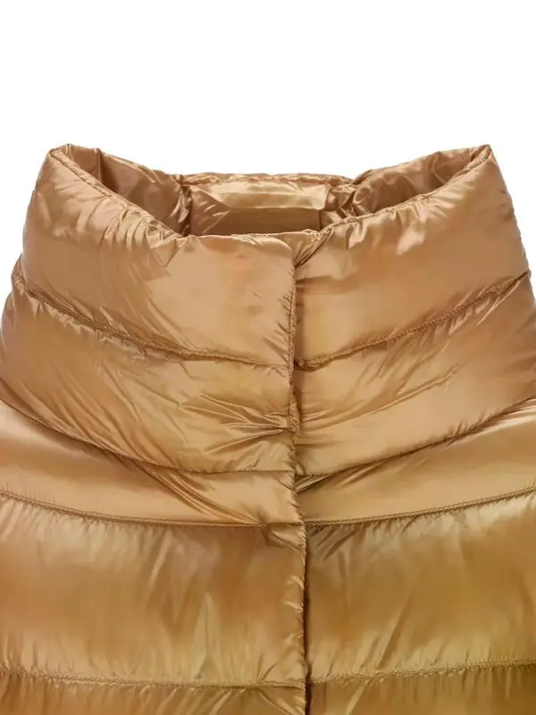 Herno Quilted Funnel-neck Coat