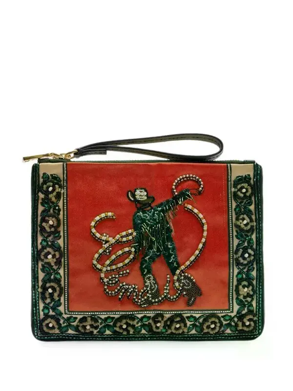 ALEMAIS Cowboy-embellished Clutch