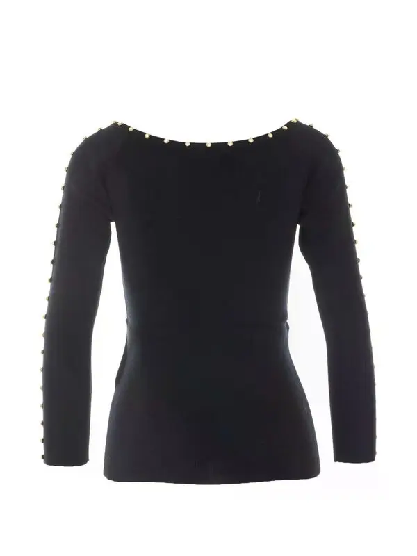 Liu Jo Crystal-embellished Knitted T-shirt