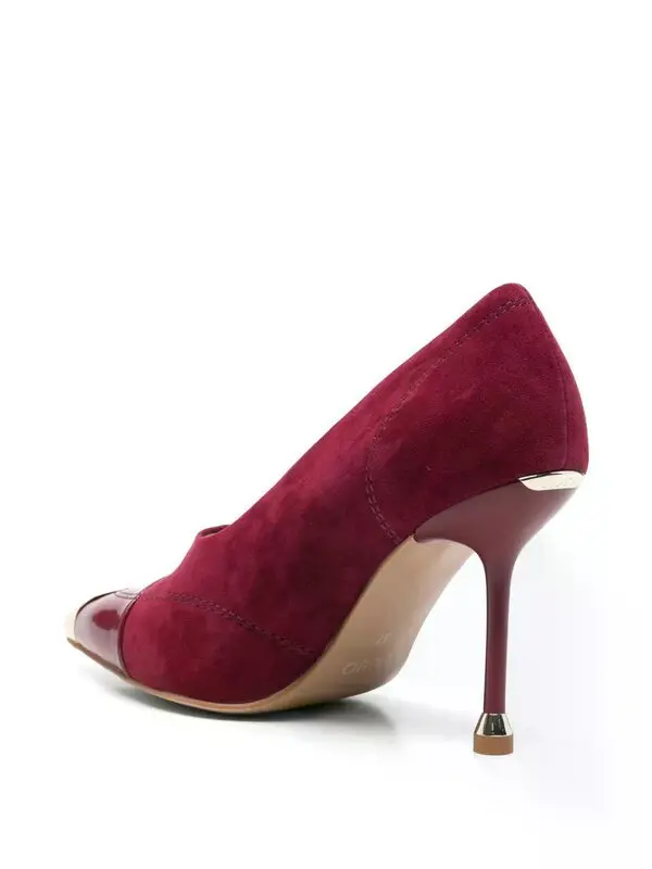 Liu Jo Metal-tip Suede Pumps