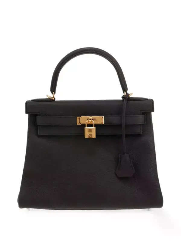 Hermès 2023 28 Kelly Tote Bag - Black