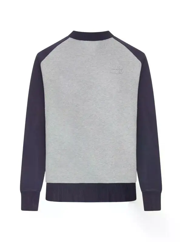 Miu Miu Raglan-sleeve Logo-embroidered Sweatshirt