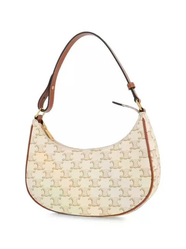 Celine Medium Ava Triomphe Shoulder Bag - Neutrals