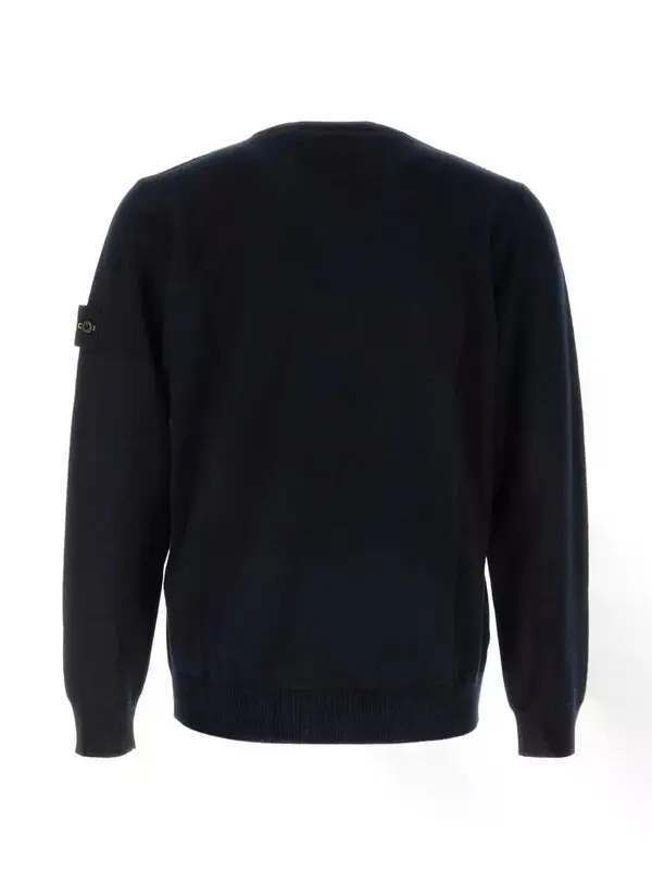 Stone Island 5100071 Regular-fit Crew-neck Jumper - Blue