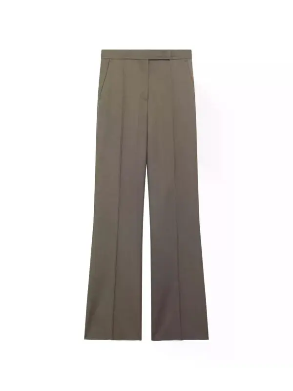 Max Mara Pressed-crease Wide-leg Trousers