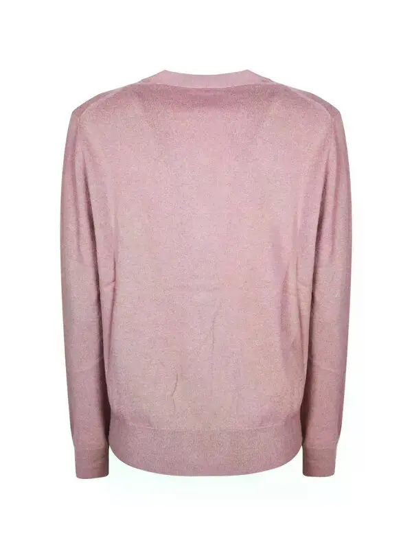 Isabel Marant Étoile Logo-embroidered V-neck Cardigan - Pink