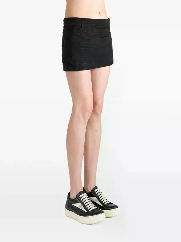 VIVIENNE WESTWOOD Asymmetric Checked Skirt